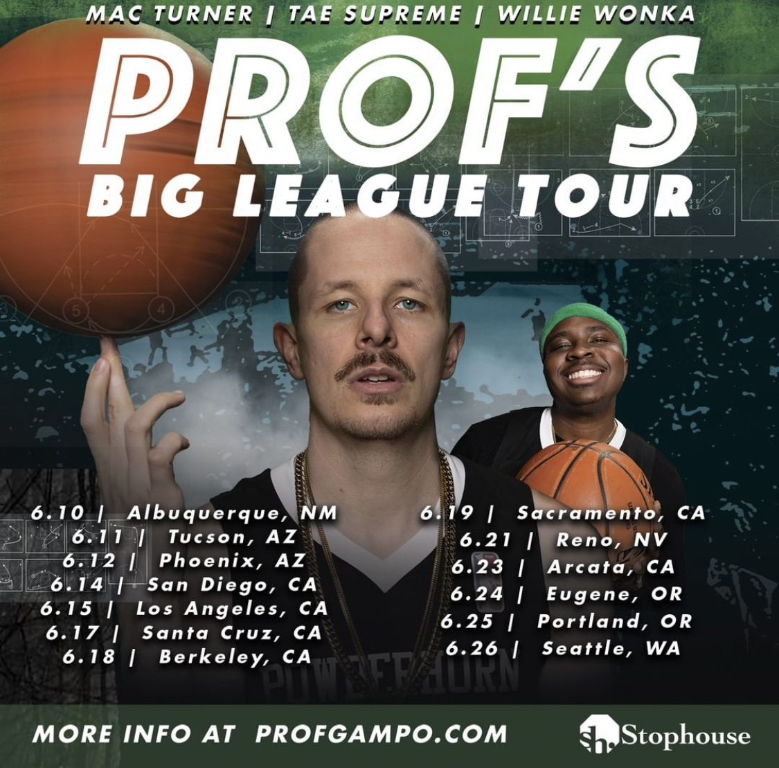 Prof’s Big League Tour | Viva La Hip Hop