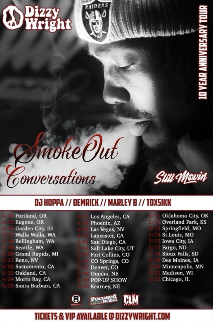 Dizzy Wright live in Sacramento and Oakland | Viva La Hip Hop