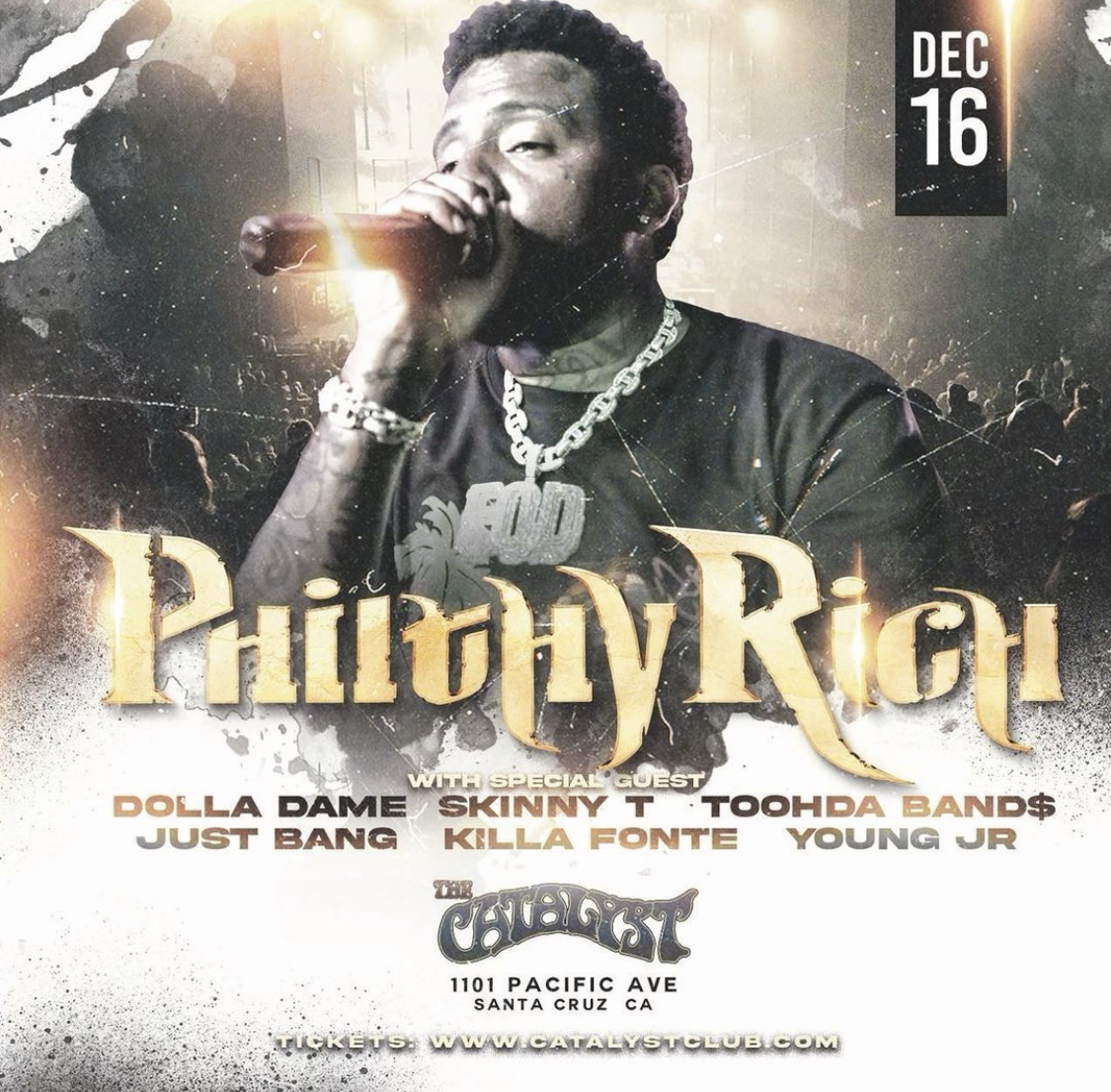 LIVE IN THE ATRIUM: PHILTHY RICH | Viva La Hip Hop