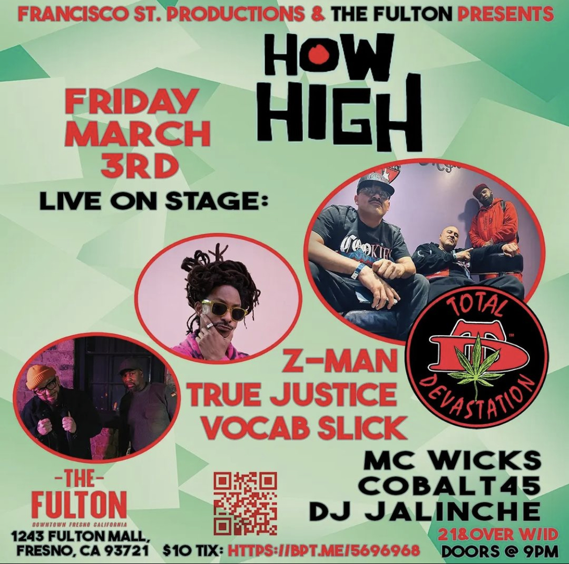 Total Devastation live in Fresno | Viva La Hip Hop