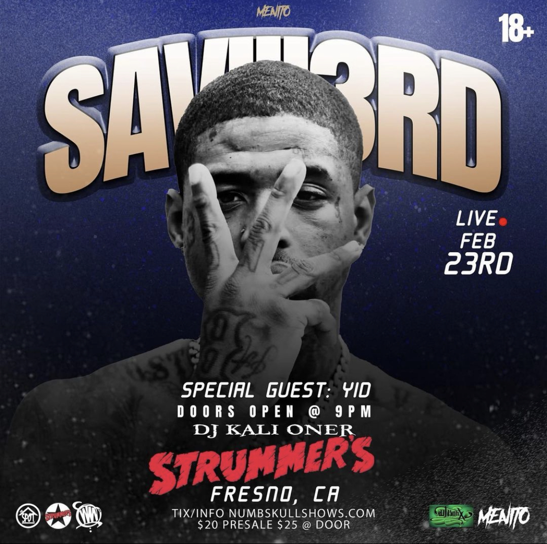 Saviii 3rd at Strummer’s | Viva La Hip Hop