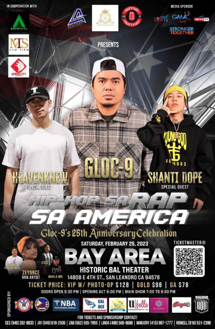 Gloc-9’s Hip-Hop saRap Sa America | Viva La Hip Hop