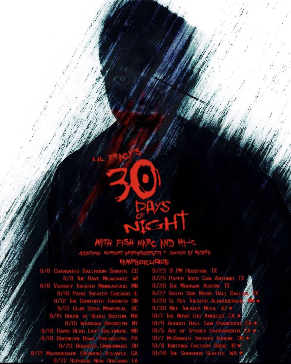 Lil Tracy • 30 Days of Night Tour | Viva La Hip Hop