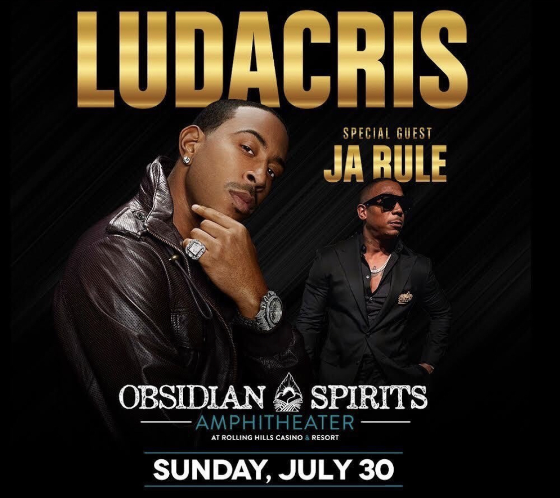 Obsidian Spirits Amphitheater Presents Ludacris with special guest Ja ...