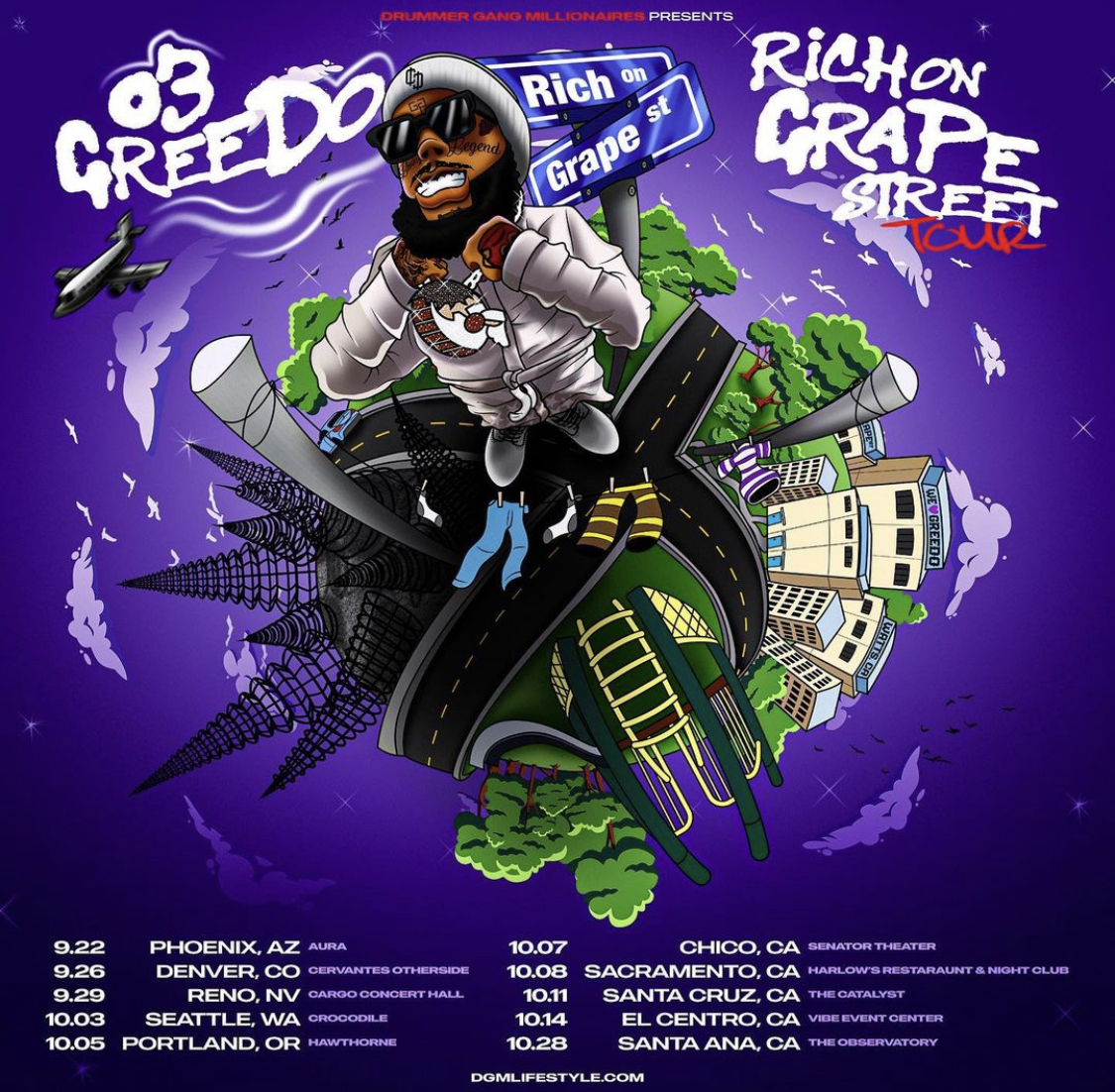 03 Greedo • Rich On Grape Street Tour | Viva La Hip Hop