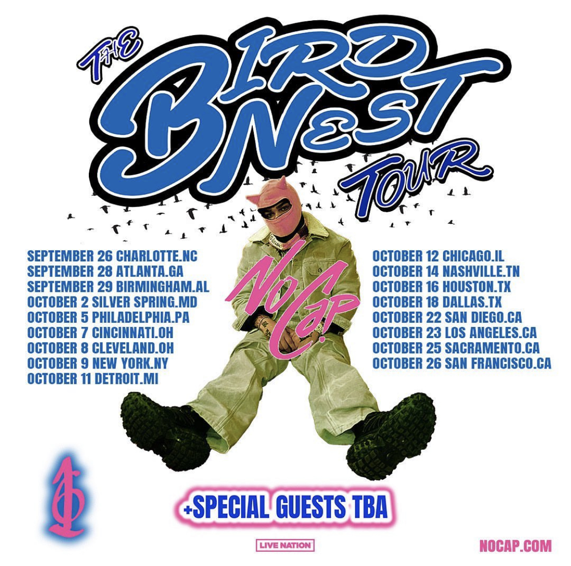 NoCap • The Bird Nest Tour | Viva La Hip Hop
