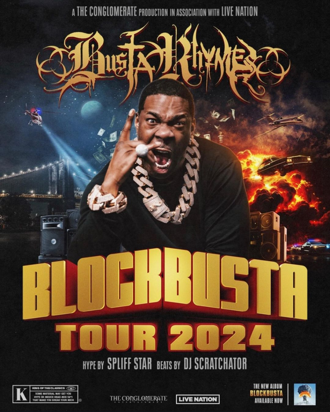 Busta Rhymes live in San Francisco | Viva La Hip Hop
